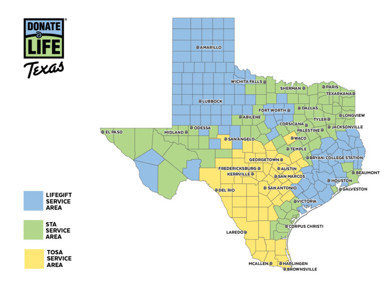 Texas Organ Procurement Organizations – Donate Life Texas